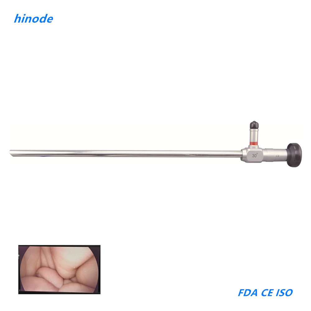 HD Medical Surgical Industrial Φ4mm 5mm 0 30 70 Degree Rigid Endoscope ...