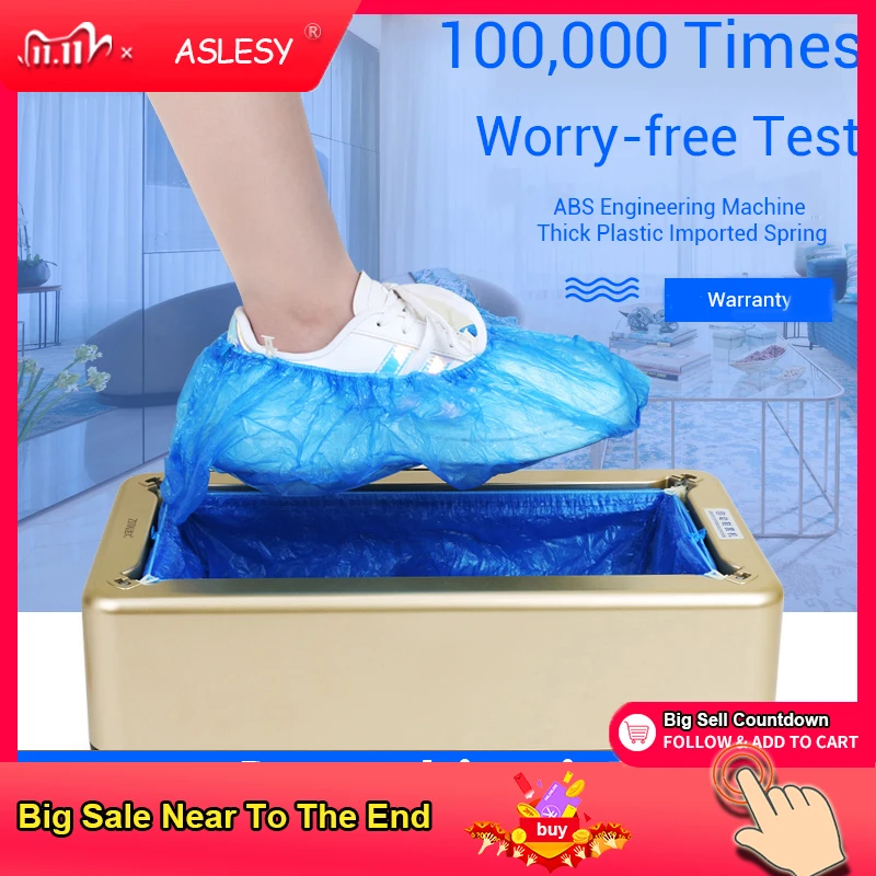 Automatic Shoes Cover Machine Household Stepping Disposable Booties ...