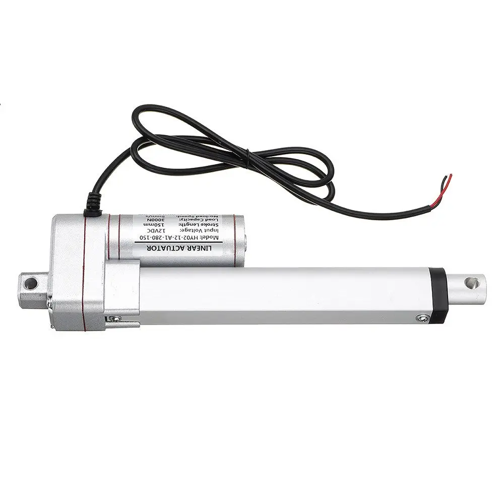 Actuador lineal 1500N edición mejorada, 12V/24V CC, abridor de ventanas eléctrico, Motor lineal ...
