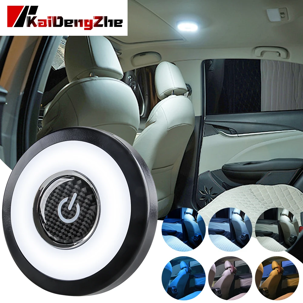 3-color Car 20 Led Night Light Car Interior Led Lighting Reading Light ...