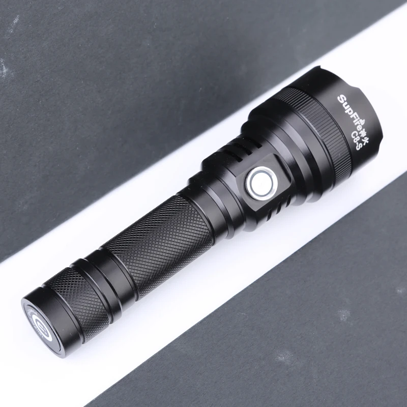 Review Super Powerful Led Flashlight SupFire C8-S Torch 2500LM USB ...