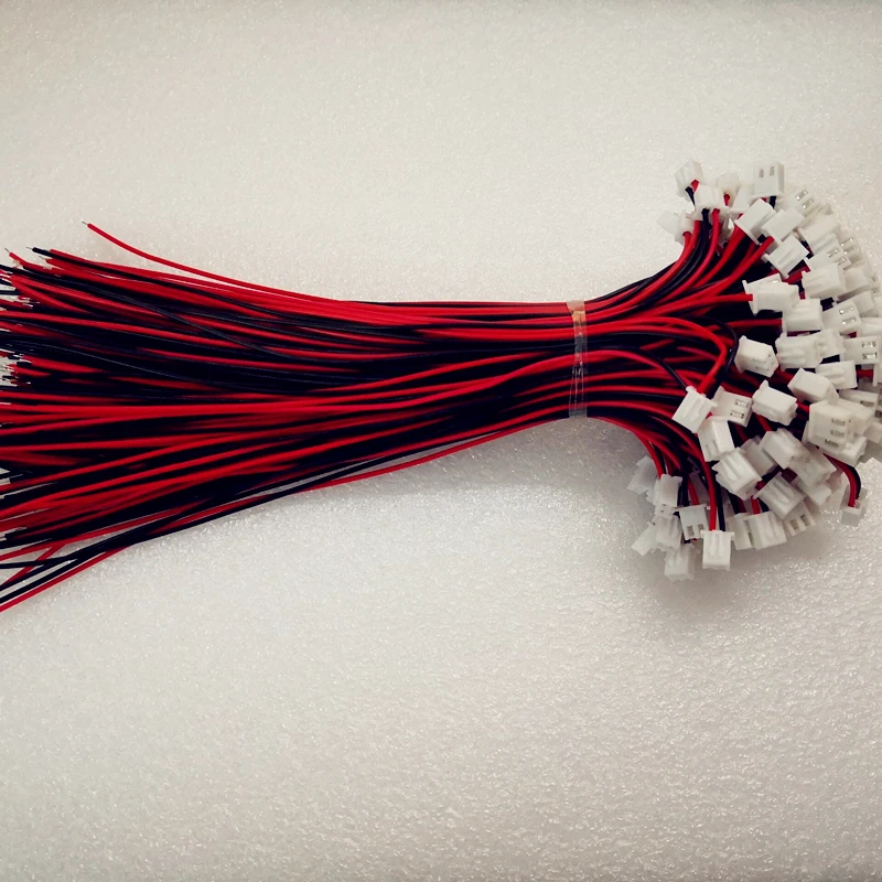 10PCS-JST-XH-2-54-2-Pin-Battery-Connector-Plug-Male-with-100MM-200MM ...