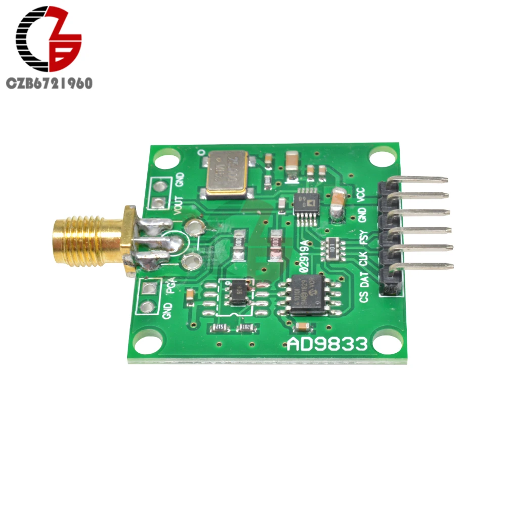 AD9833 DDS Signal Generator Module 2.3V-5.5V 25MHz Triangle Sine Wave ...
