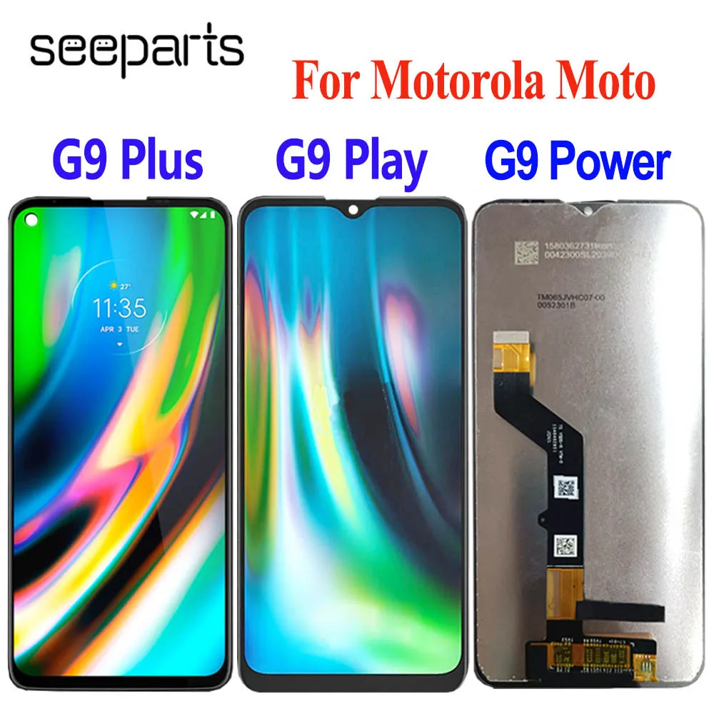 Pantalla Lcd para Motorola Moto G9 Plus, montaje de digitalizador ...