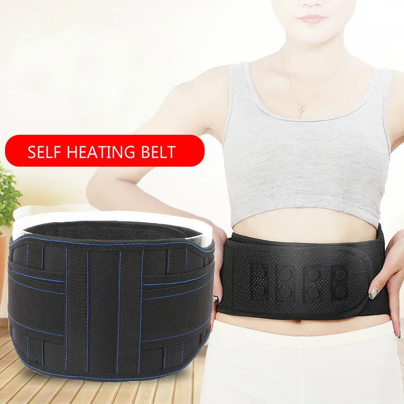 Lower Back Brace Self-Heating Support Belt for Men Women Herniated Disc ...