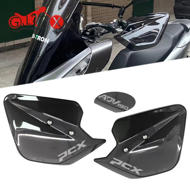 Plastic-Hand-Guard-Shield-Protector-para-Honda-acess-rios-para-PCX160 ...