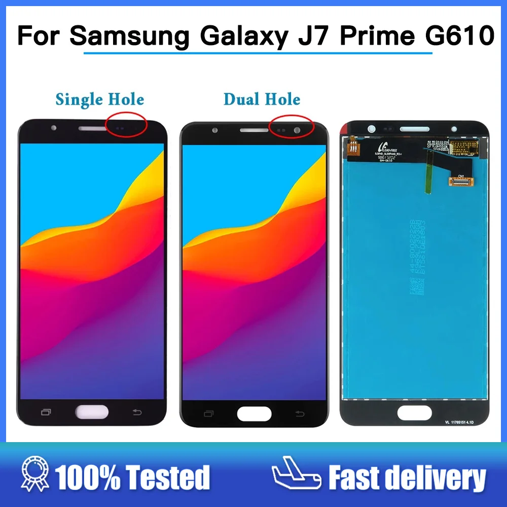 Amoled-LCD-For-Samsung-Galaxy-J7-Prime-LCD-Screen-SM-G610-G610F-G610M ...