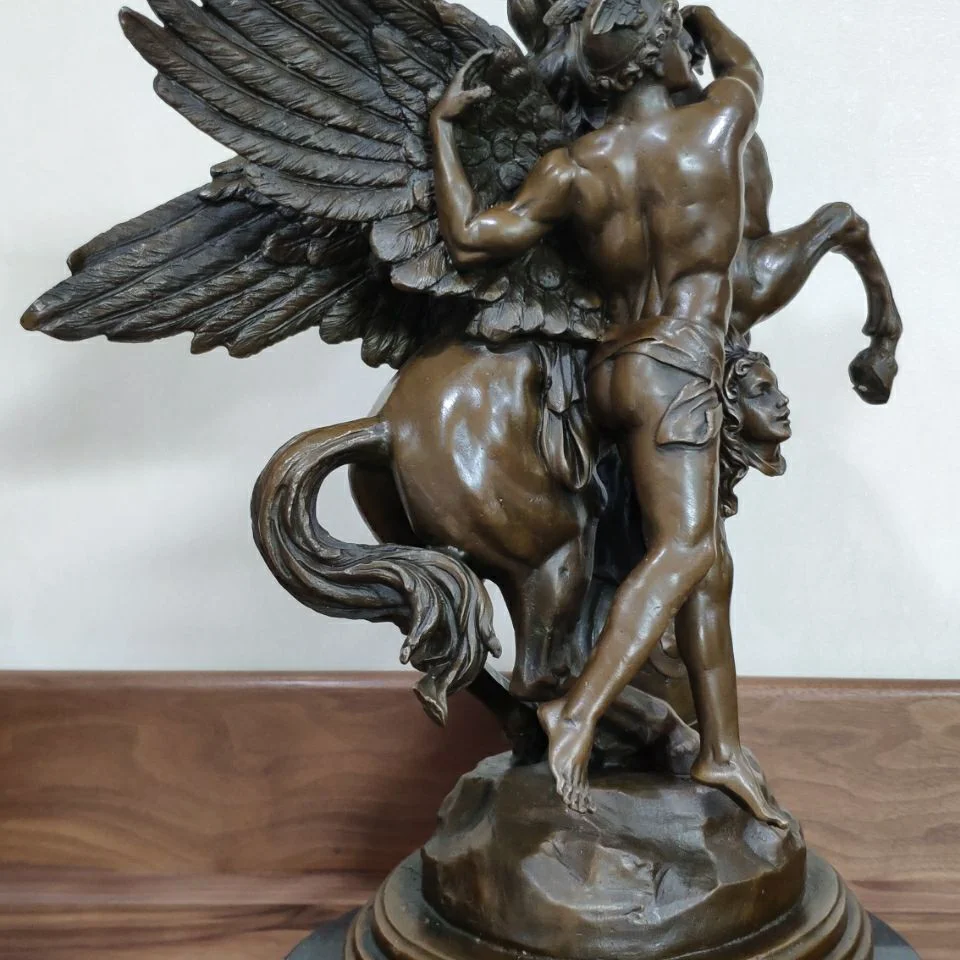 Perseus On Pegasus Killing Medusa