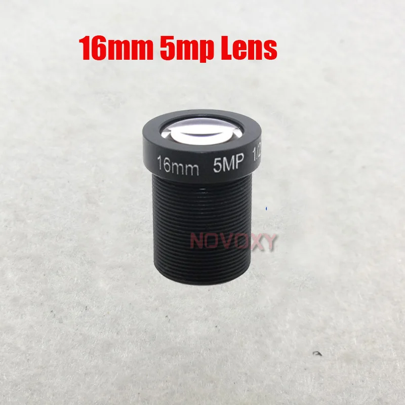 16mm 5MP IP camera Lens F2.0 HD 1/2.5 Inch CCTV Lens M12 Interface ...