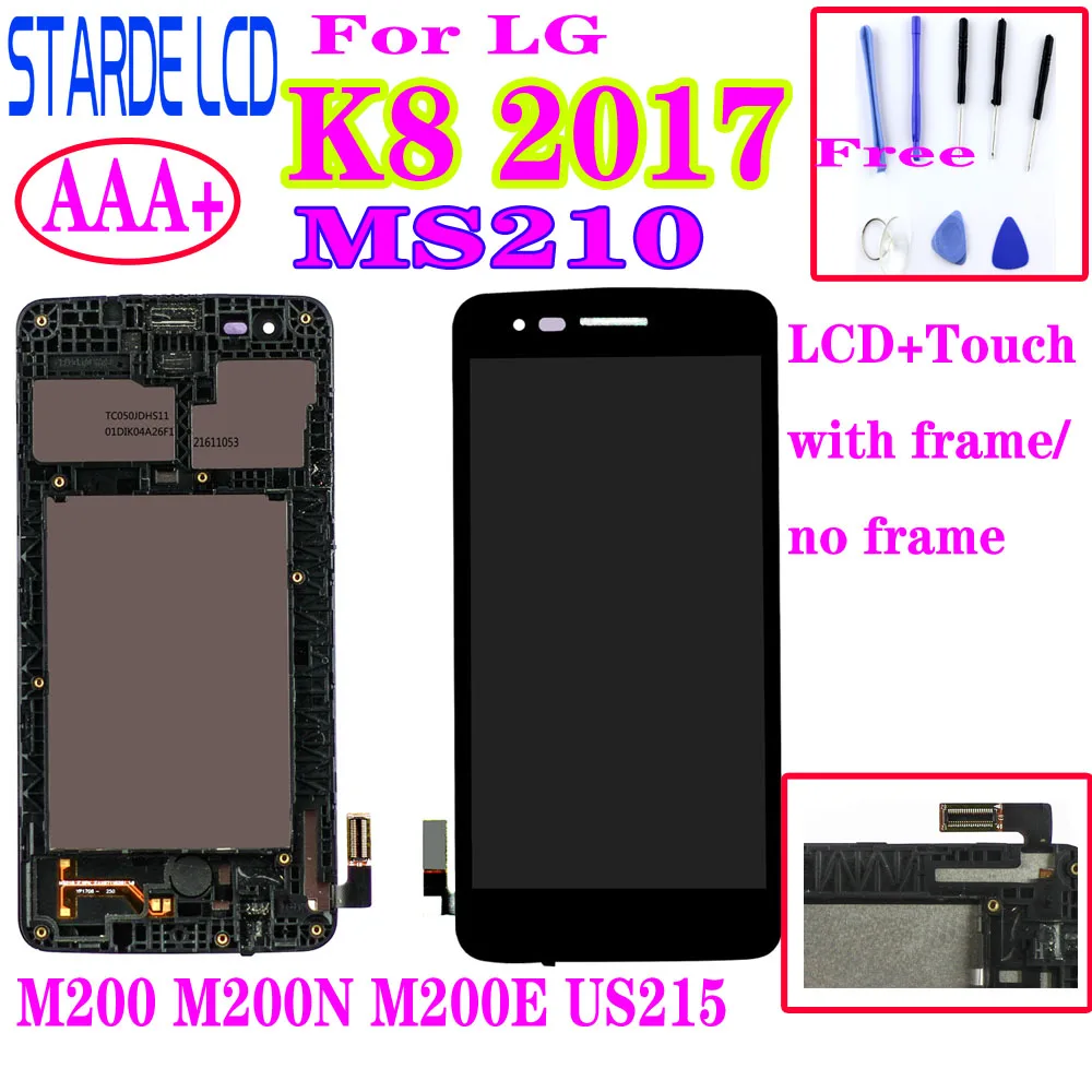 Pantalla-LCD-AAA-para-LG-K8-2017-Aristo-M200N-M210-MS210-US215-M200 ...
