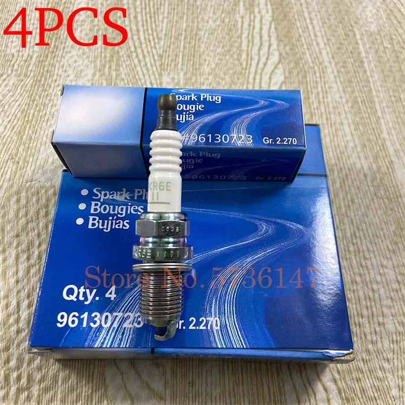 4PCS Iridium Spark Plug For Buick Excelle 1.6 Daewoo Nubira Chevrolet ...