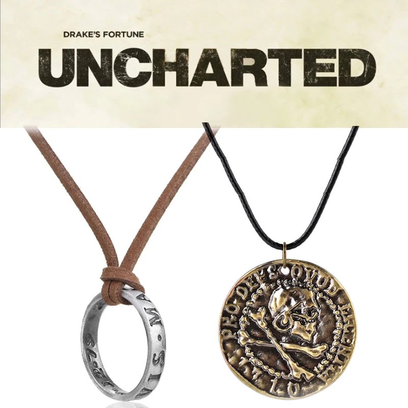 Game-Jewelry-Uncharted-4-A-Thief-s-End-Nathan-Drake-Necklaces-Leather ...