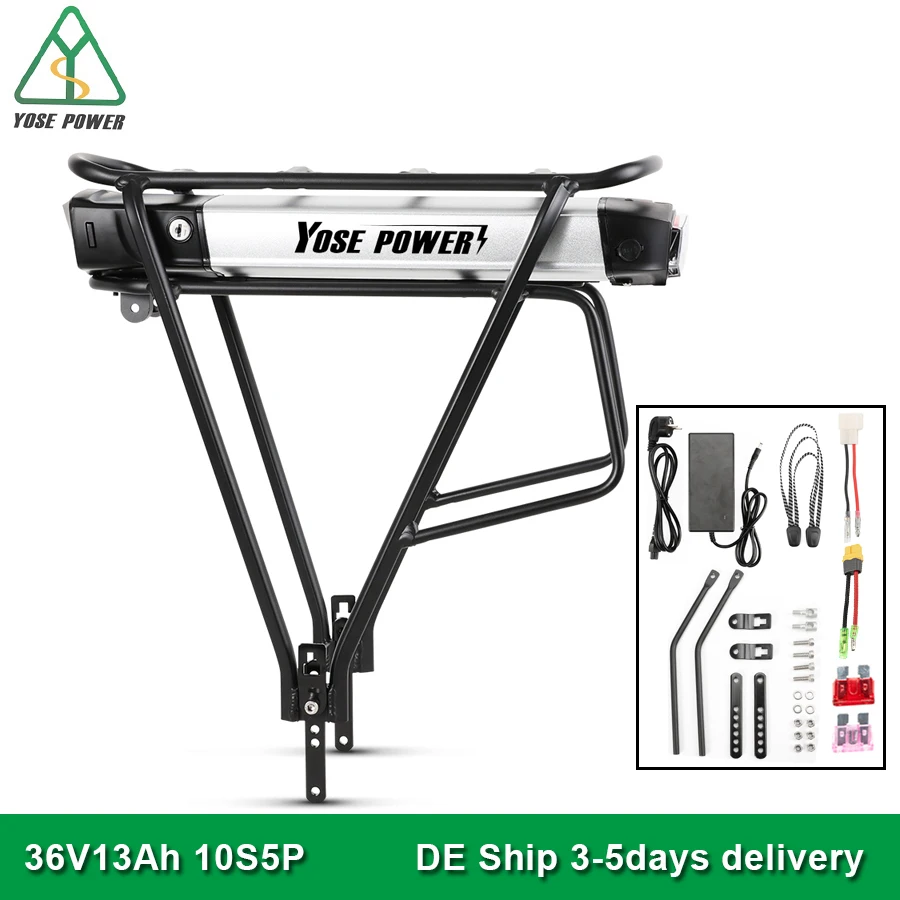 Rear-Rack-Ebike-Battery-36V-13Ah-with-Double-Luggage-Carrier-for-500W ...