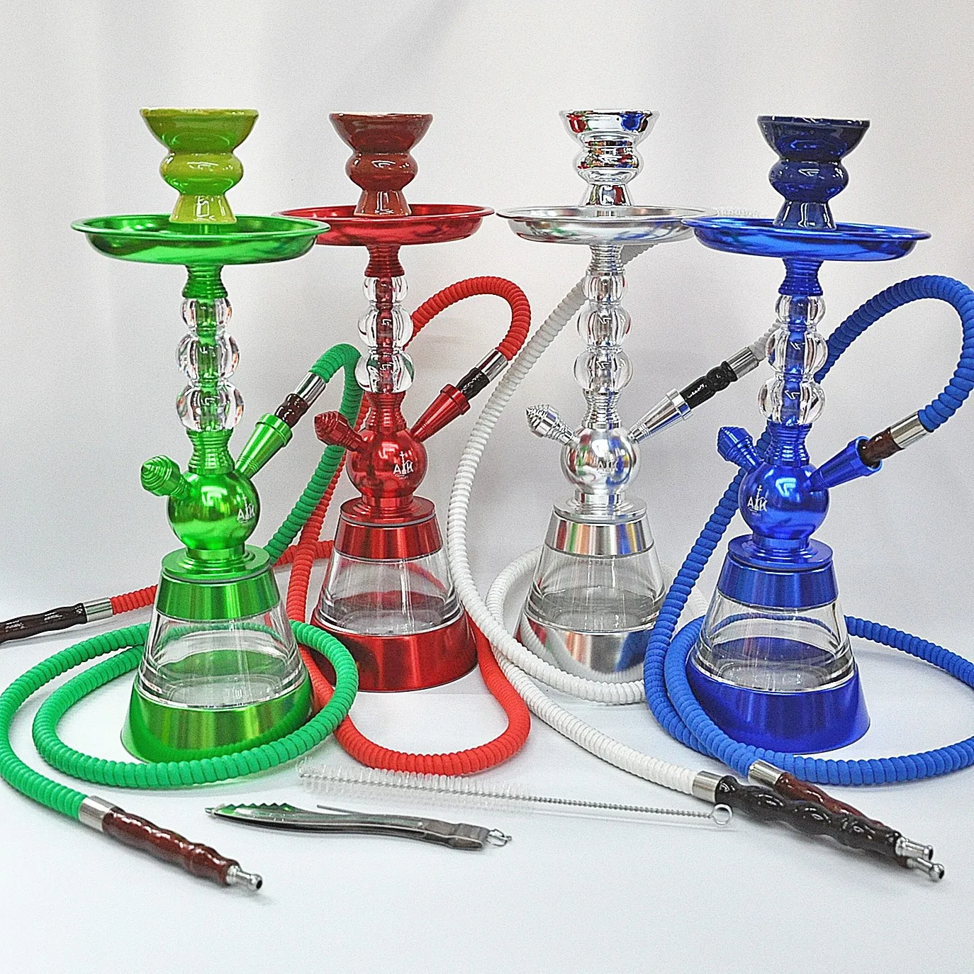 Camp Egypt Arab Acrylic Hookah Set Shisha Pipe Charcoal Bowl Chicha ...