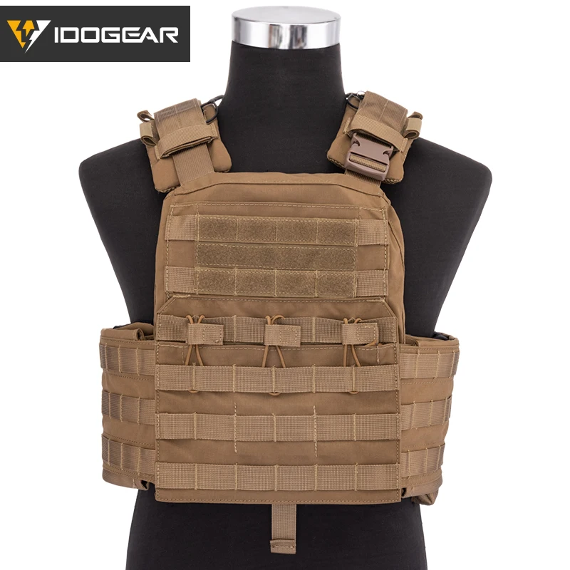 Coyote Brown Plate Carrier | Tactical Plate Carrier | Cherry Plate ...