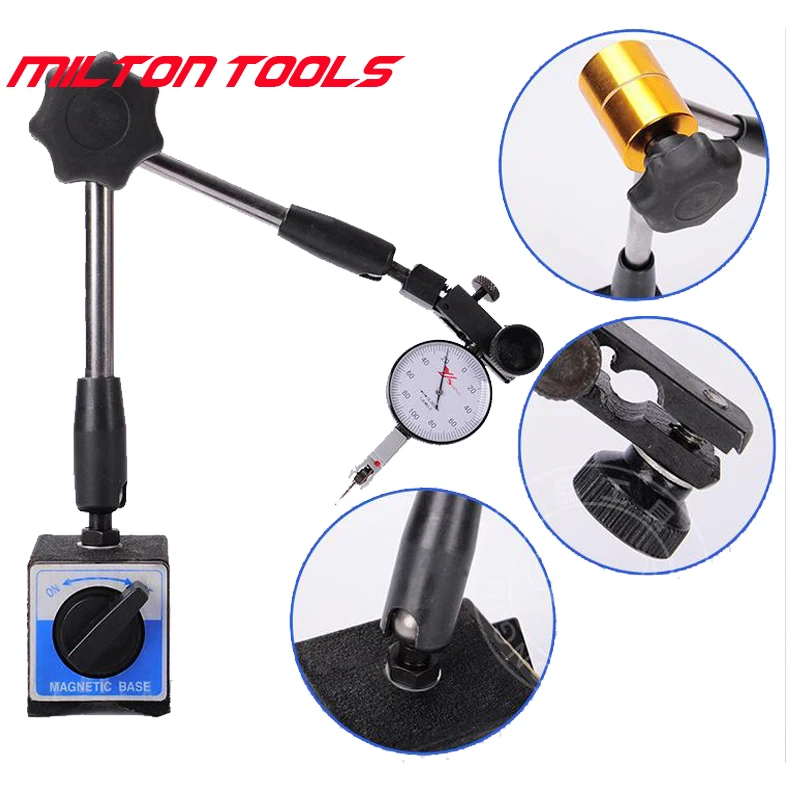 Messuhr-Magnetischer-Halter-Messuhr-Magnetische-Stand-Basis-Mikrometer ...