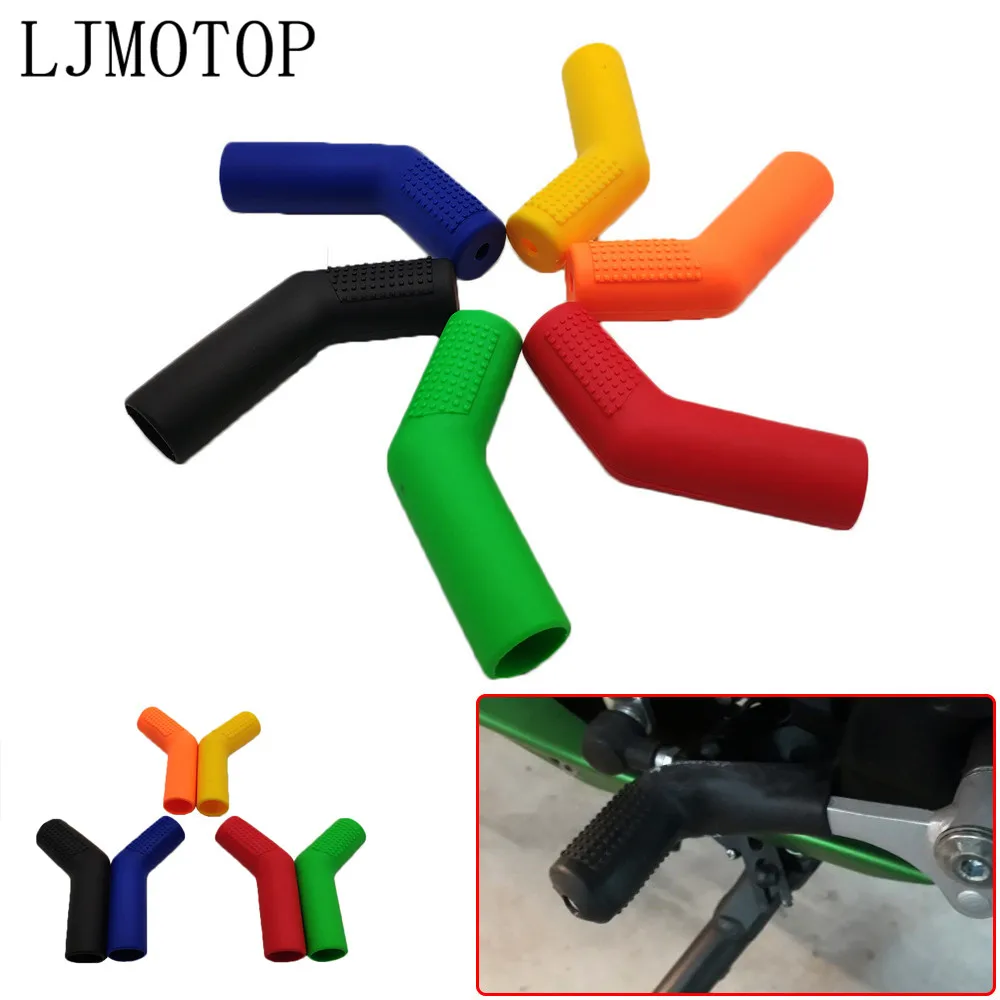 Motorcycle shift lever protective cover gear shifter protect case For ...
