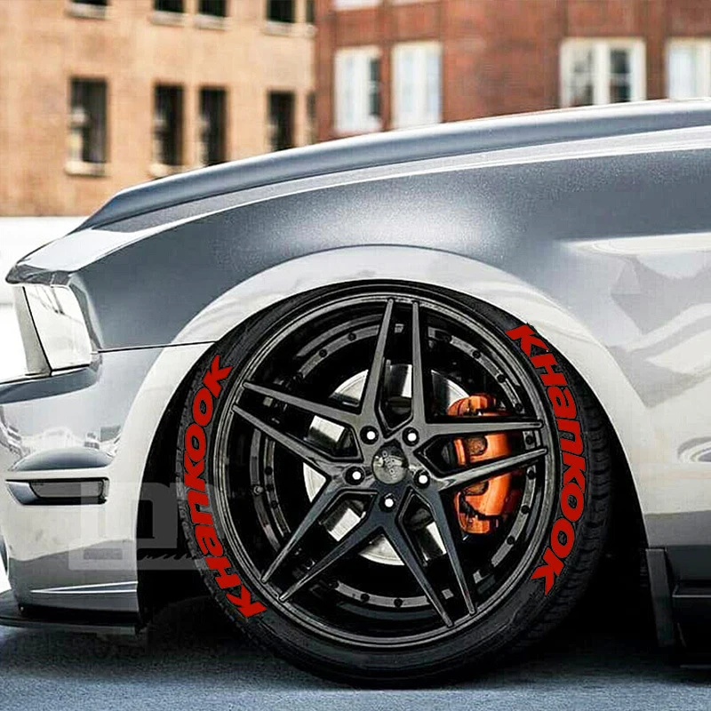 Universal Car Sticker Tire Lettering Tuning 3D Tire Wheel Sticker ...