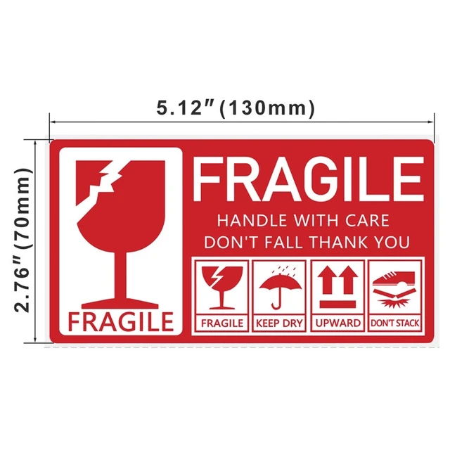 Fragile Sticker
