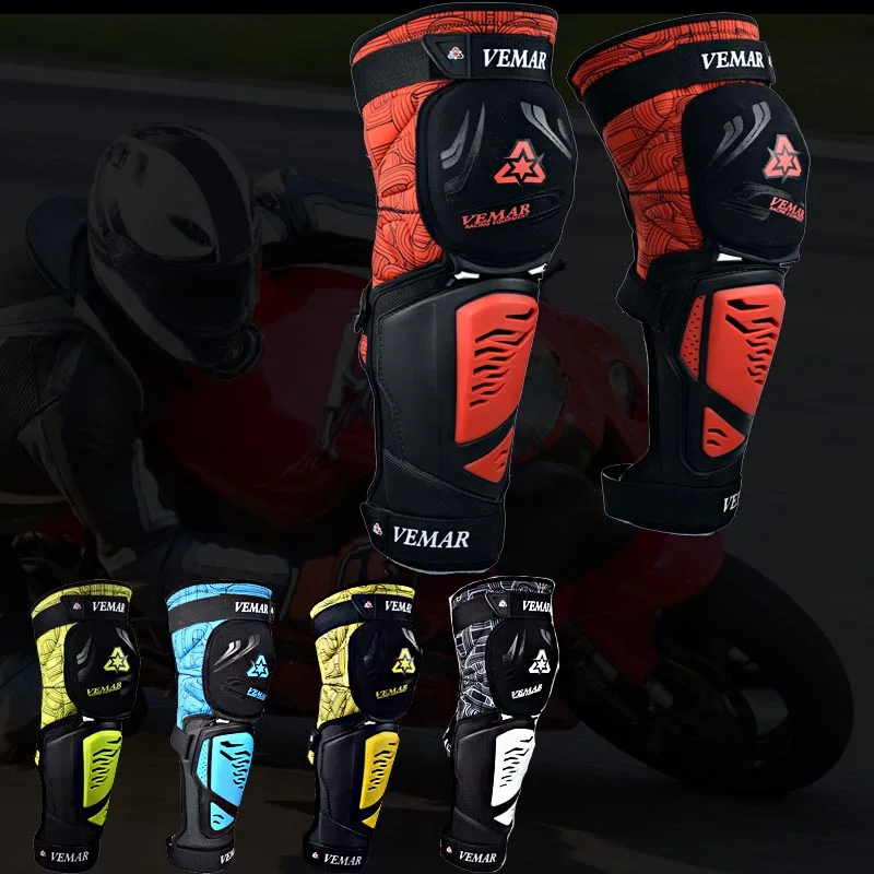 VEMAR Motorcycle Knee Pads Fireproof Motocross Racing Knee Protectors ...