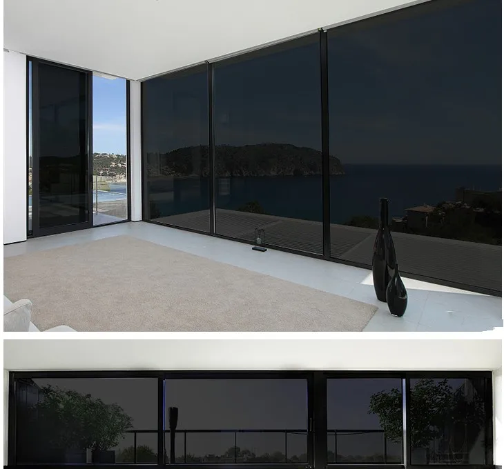 Custom Size Black Color Insulation Window Film Drop-Shipping Self ...