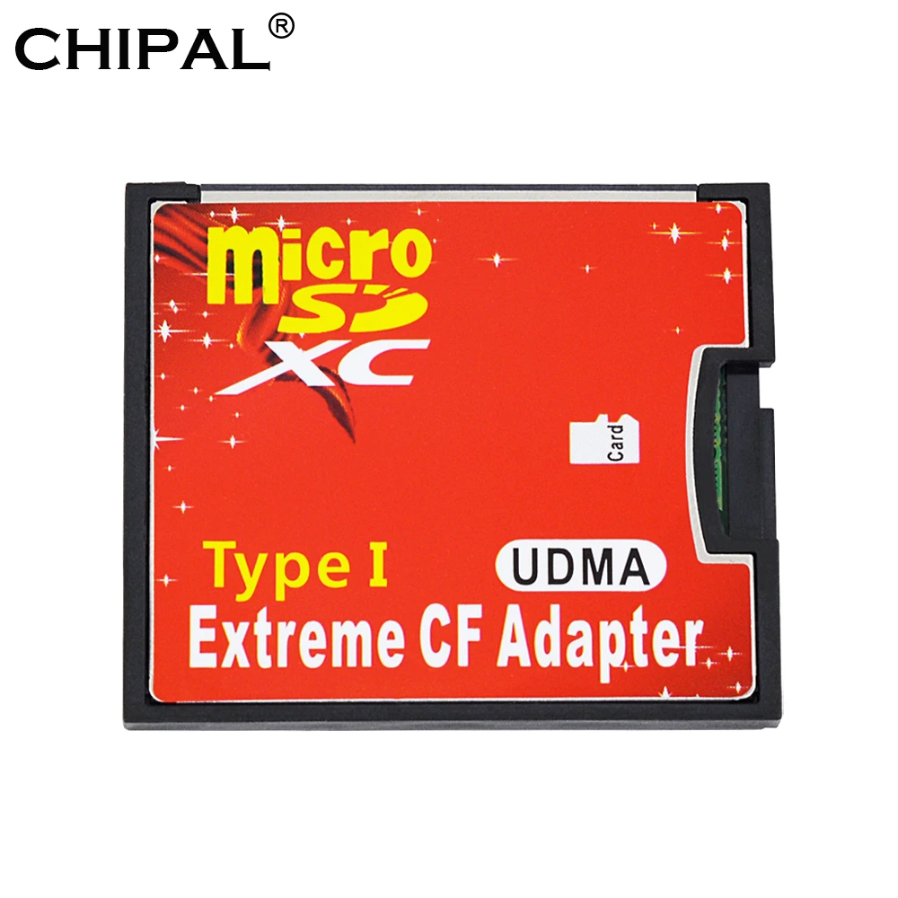 Chipal High Quality Micro Sd Tf To Cf Card Adapter Microsd Sdhc Sdxc To Compact Flash Type I ...