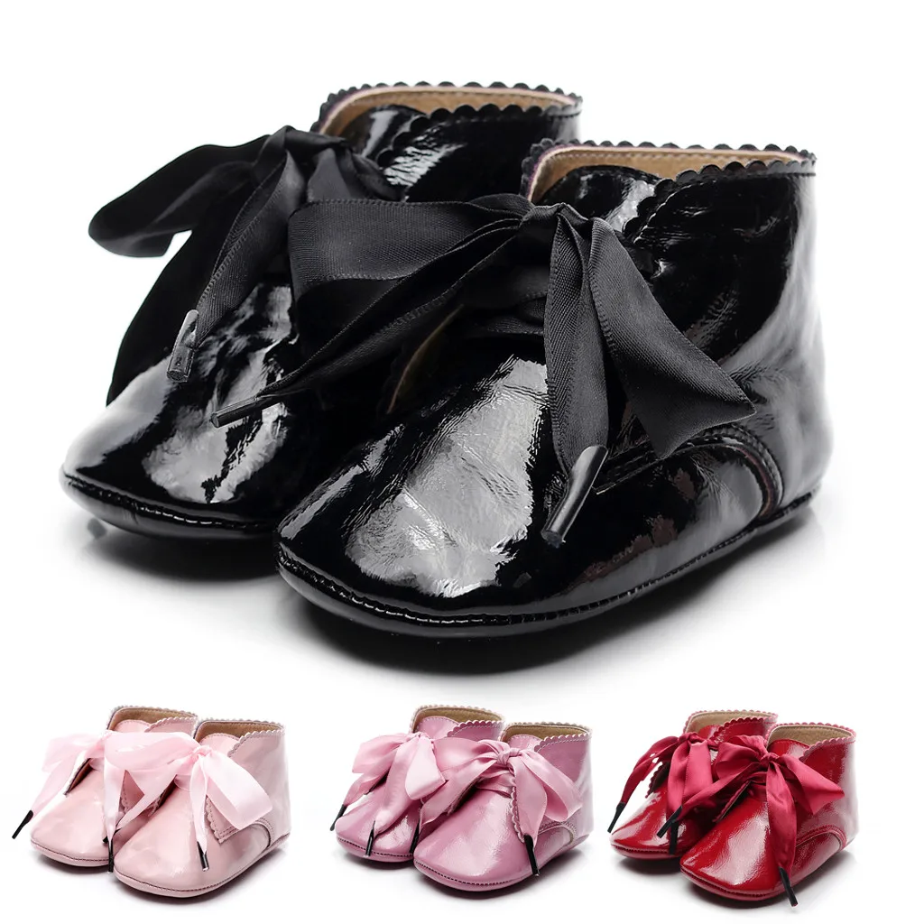 Botas de bebé para recién nacidos, zapatos de dibujos animados sólidos ...