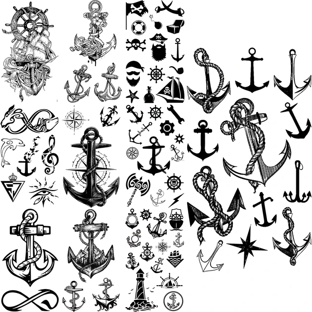 Pirate Anchor Tattoos