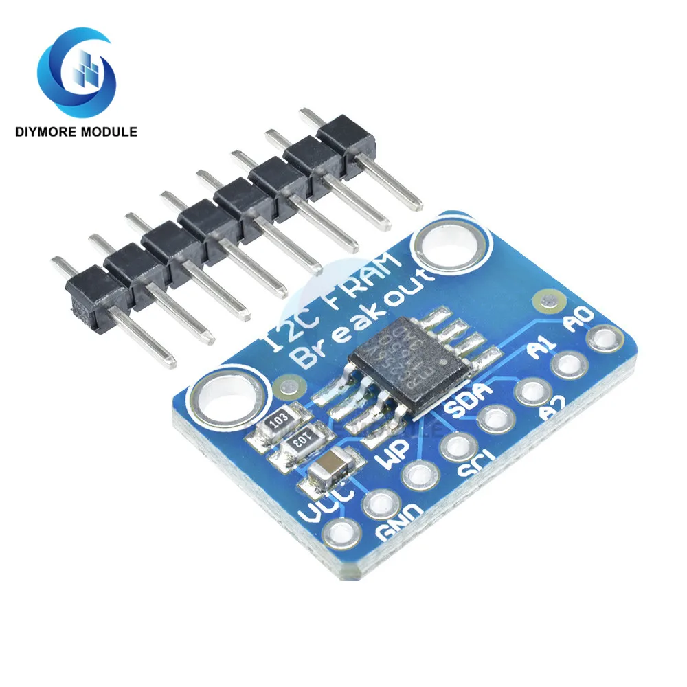 MB85RC256V FRAM Breakout Board Memory IC I2C Non-Volatile 2.7-5.5V For ...