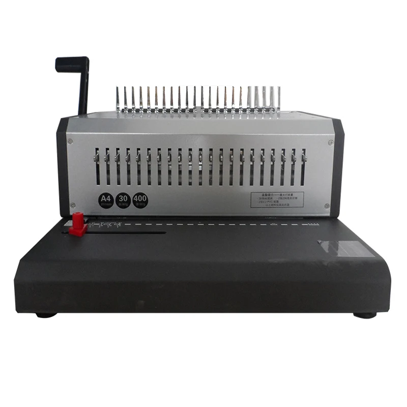 A4 Electric Binding Machine Paper Comb Binding Machine Punch Binding ...