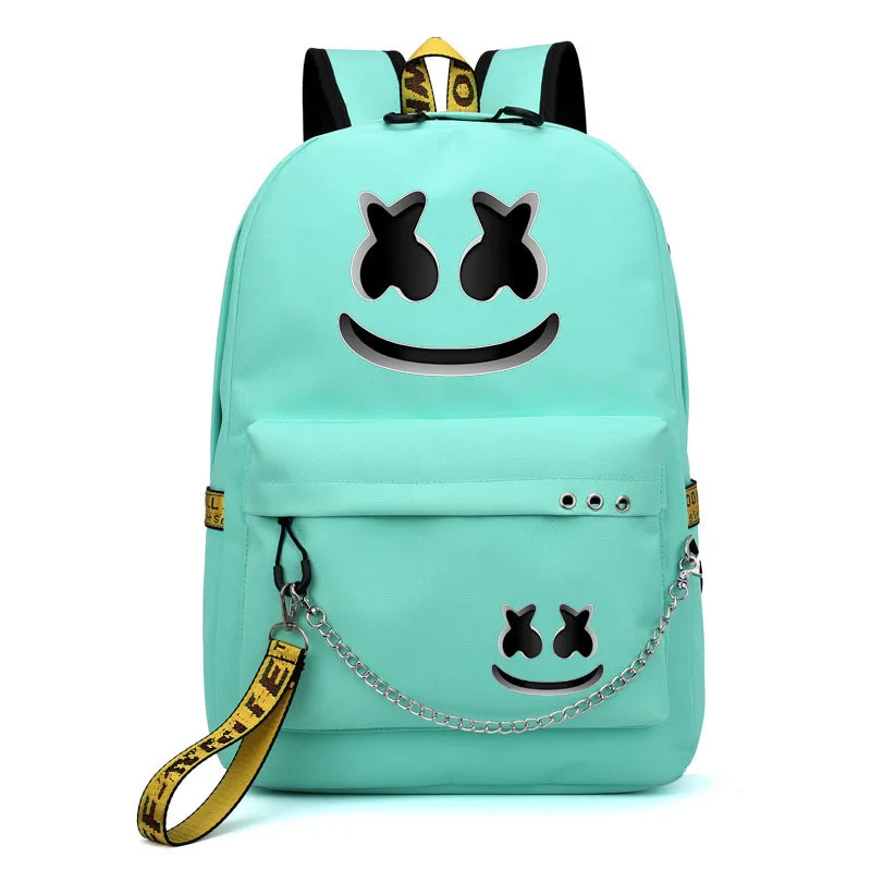 Новинка, женский рюкзак на цепочке с usb зарядкой, модная школьная ...