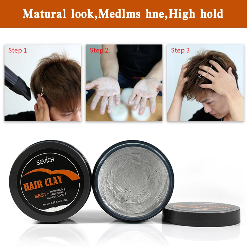 Long-lasting Hair Clay with Strong Hold and Low Shine - Beard Boss