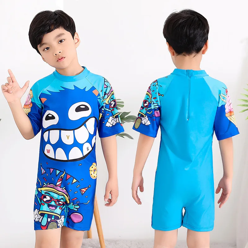 2021 marke neue kinder bademode jungen einteiliges sonnencreme junge ...