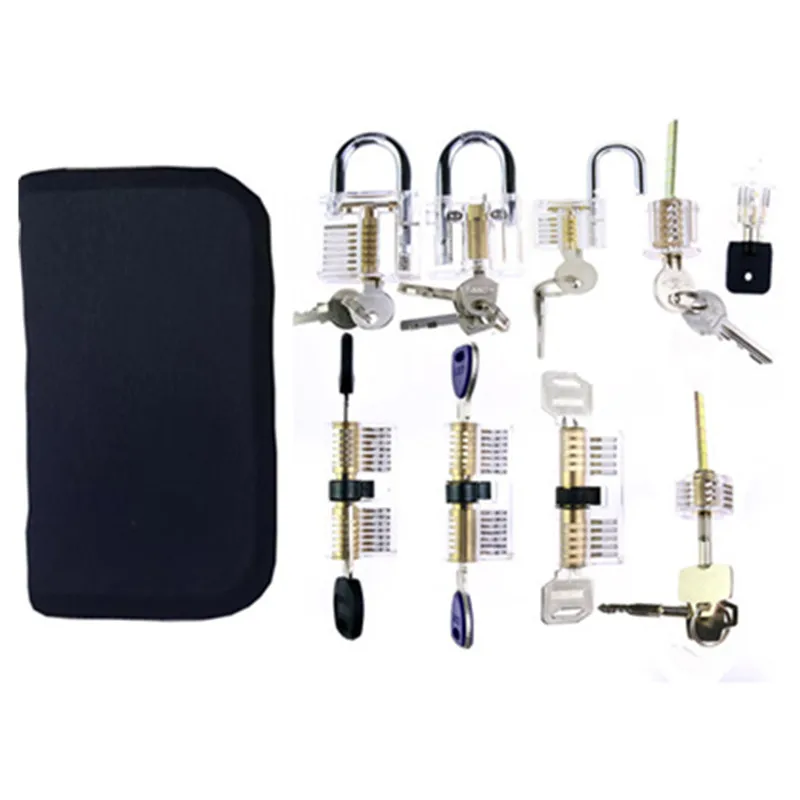 New-Arrival-23pcs-Klom-Blue-Locksmith-Practice-Pick-Lock-Remove-Tools ...