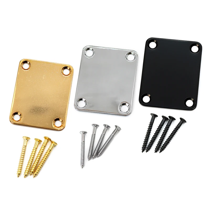 Electric-guitar-neck-connection-plate-reinforcement-plate-rear-cushion ...