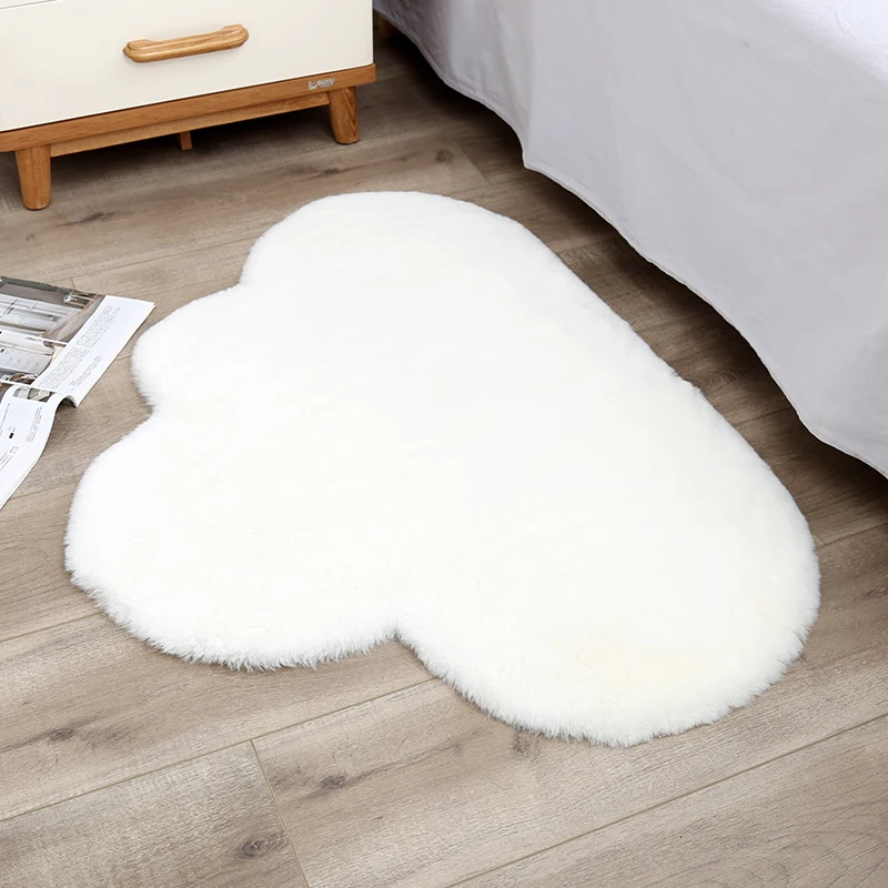 70x90cm-Cloud-Shape-Rug-Carpet-Mat-for-Living-Room-Decor-Faux-Fur ...