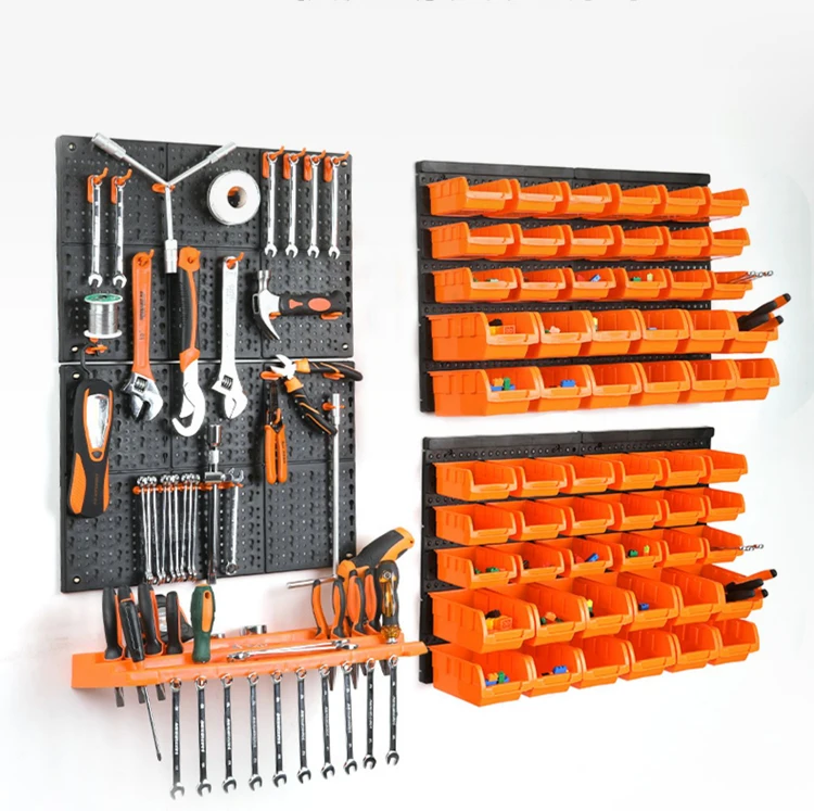Hardware-Tools-Hanging-Board-Garage-Workshop-Storage-Rack-Screw-Wrench ...