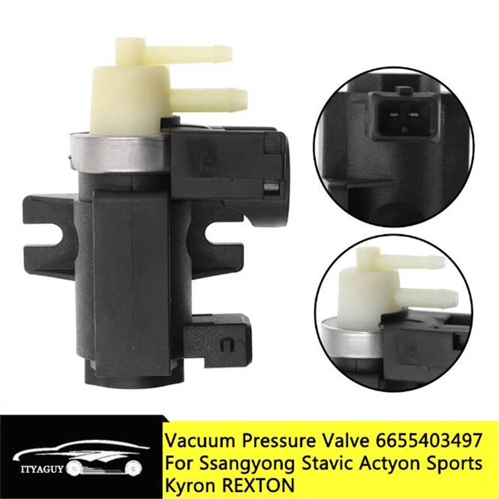 6655403197 자동차 진공 터보 부스트 압력 변환기 솔레노이드 밸브 6655403497 쌍용 용 ACTYON KYRON ...