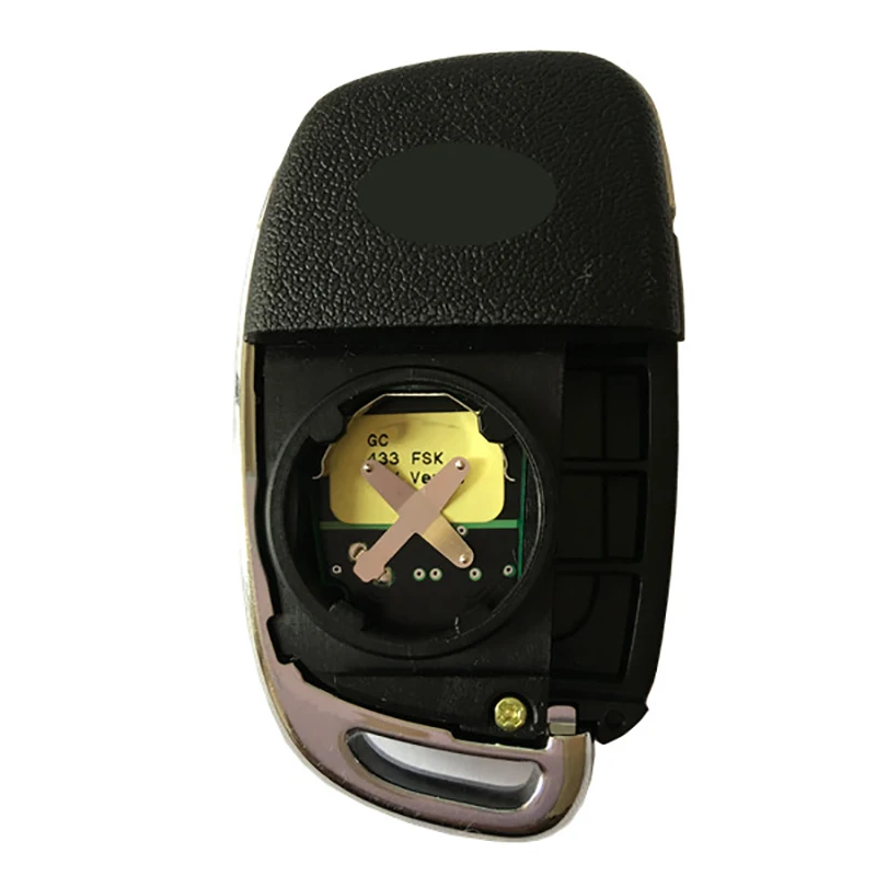 Original 3 Button Genuine Flip Remote Key For Hyundai Creta ix25 2015 ...