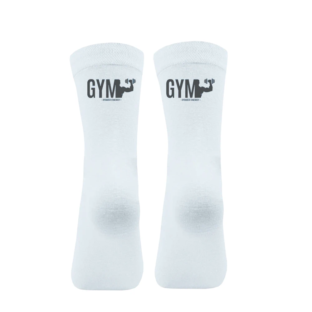 GYM-Socks-For-Bodybuilder-Heavy-Men-Boys-Bodybuilding-Sport-White ...