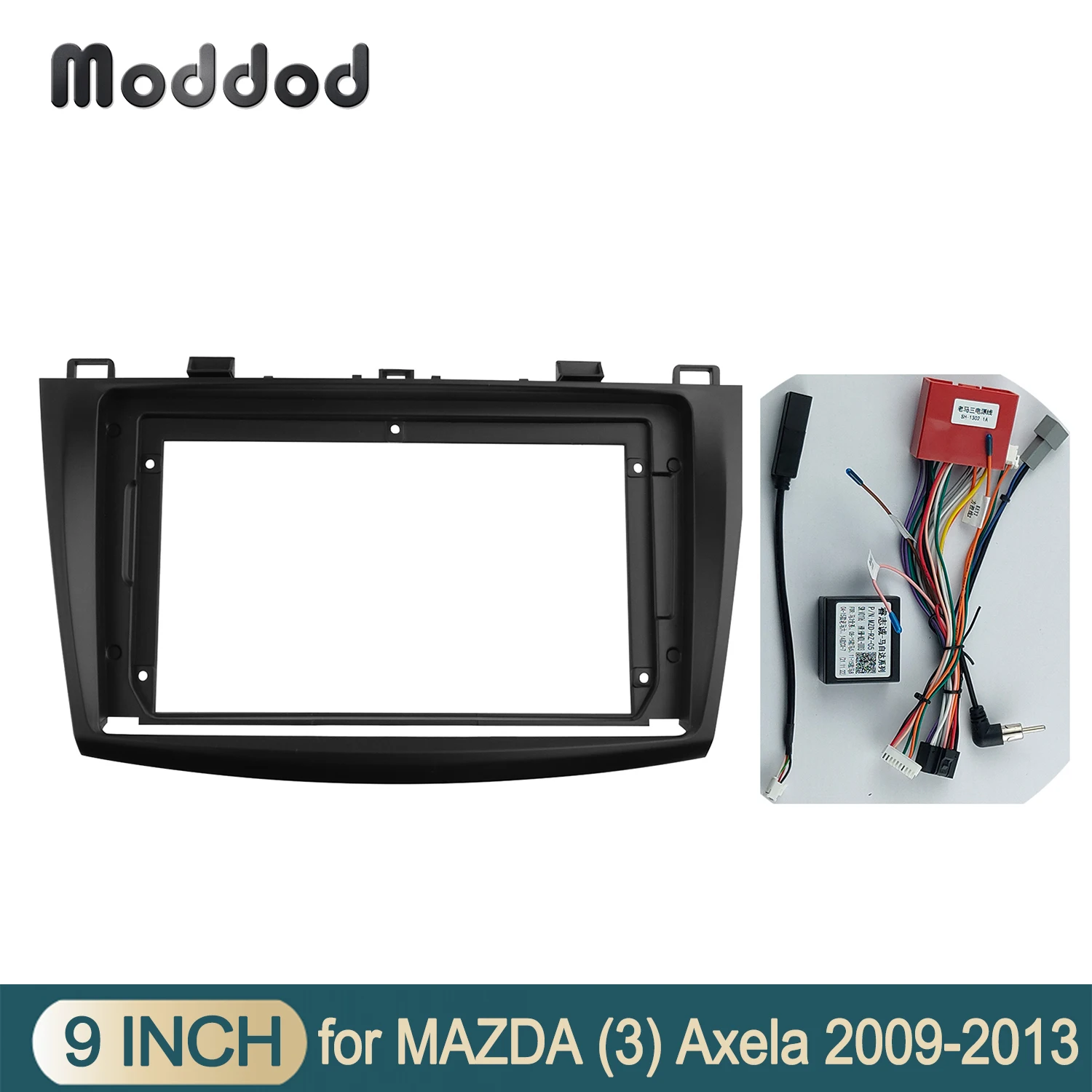 9 Inch Screen Car Radio Fascias For Mazda 3 2010-2013 Dashboard ...