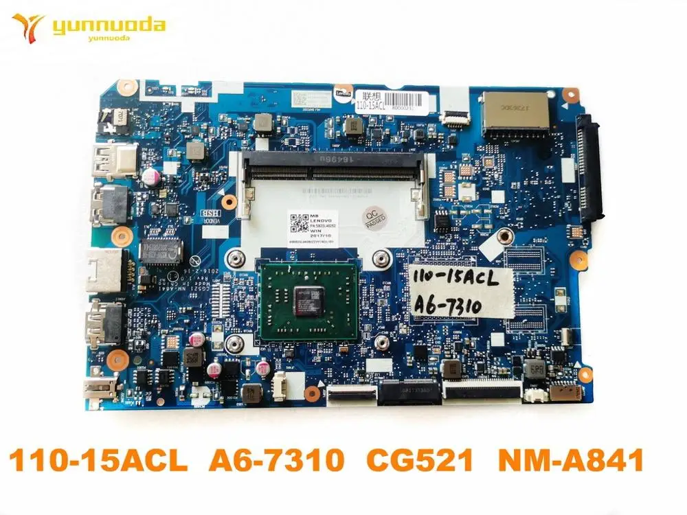 Original-for-Lenovo-110-15ACL-laptop-motherboard-110-15ACL-A6-7310 ...