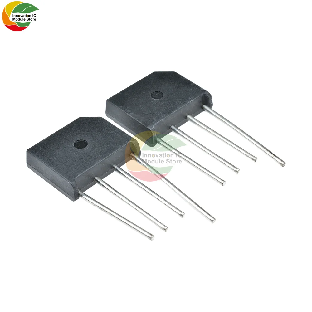 5PCS Diy Electronic KBL608 800V 6A Diode Bridge Rectifier Single Phase ...