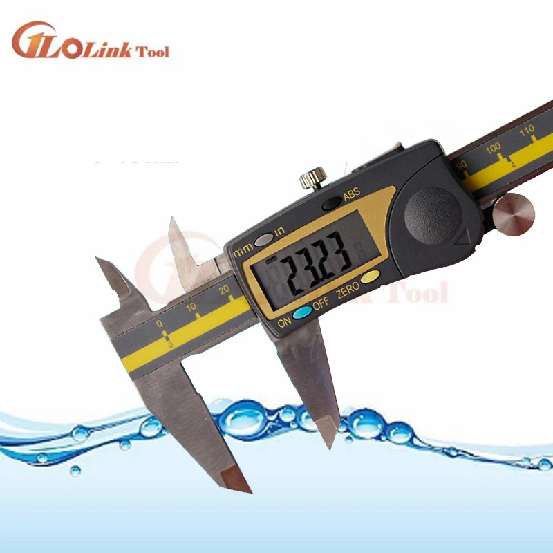 IP54 water proof 0 150mm 0.01mm TERMA ABS Origin Digital Caliper ...