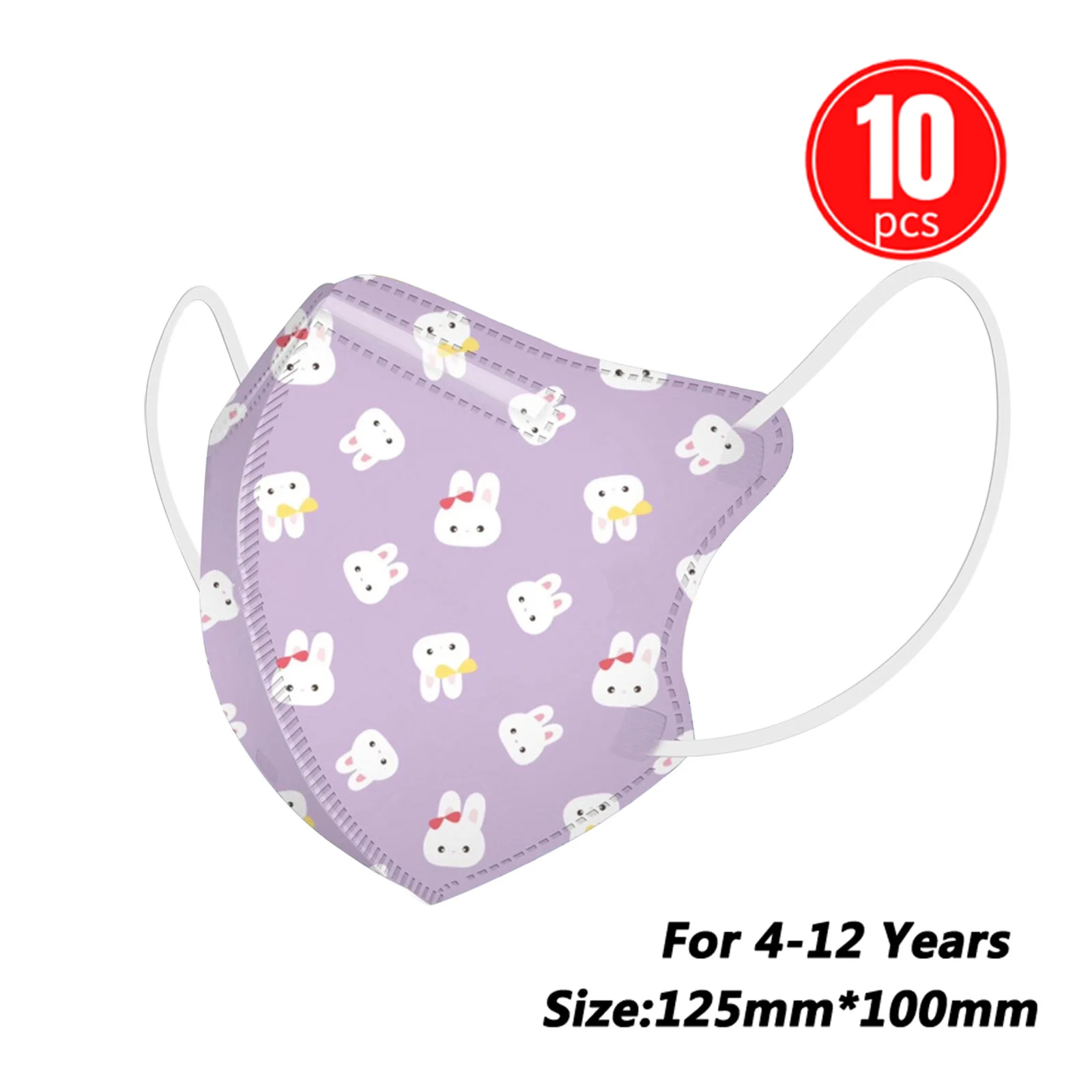 10-Piece Cartoon Face Masks for Kids | Fashion Masks Australia