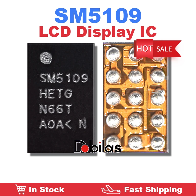 5Pcs/Lot SM5109 New Original LCD Display IC Integrated Circuits Chip ...