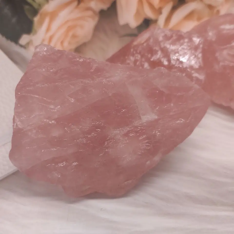 1pcs-Natural-Raw-Pink-Rose-Quartz-Crystal-Rough-Stone-Specimen-Healing ...
