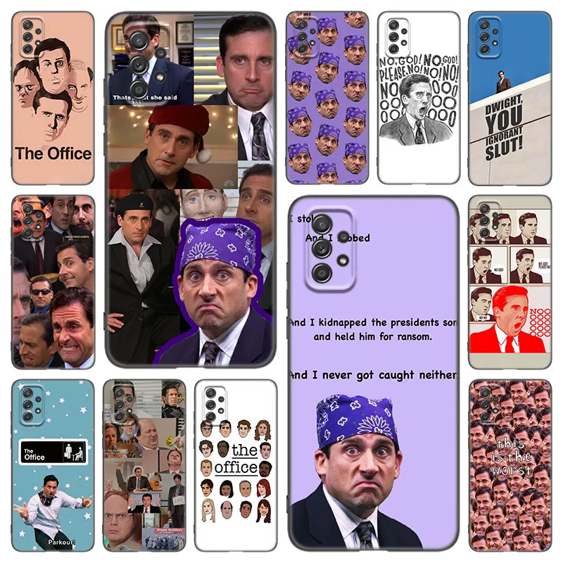 Michael Scott The Office Phone Case For Samsung Galaxy A02 A21 A52 S ...