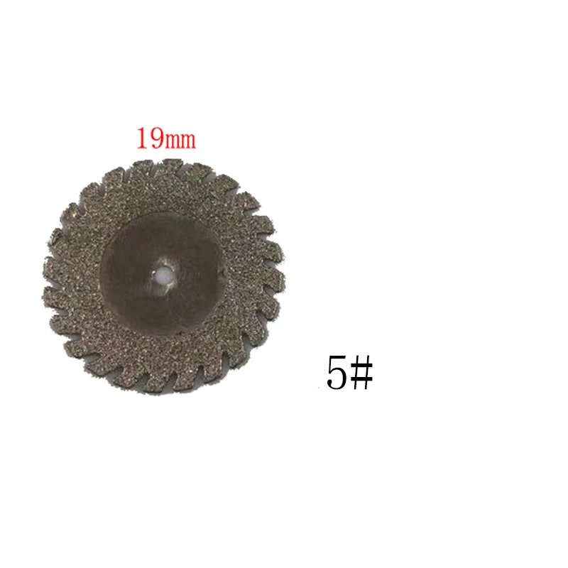 10Pcs Diamond Disc Bur Dental Lab Laboratory Cutting Blades Drill ...