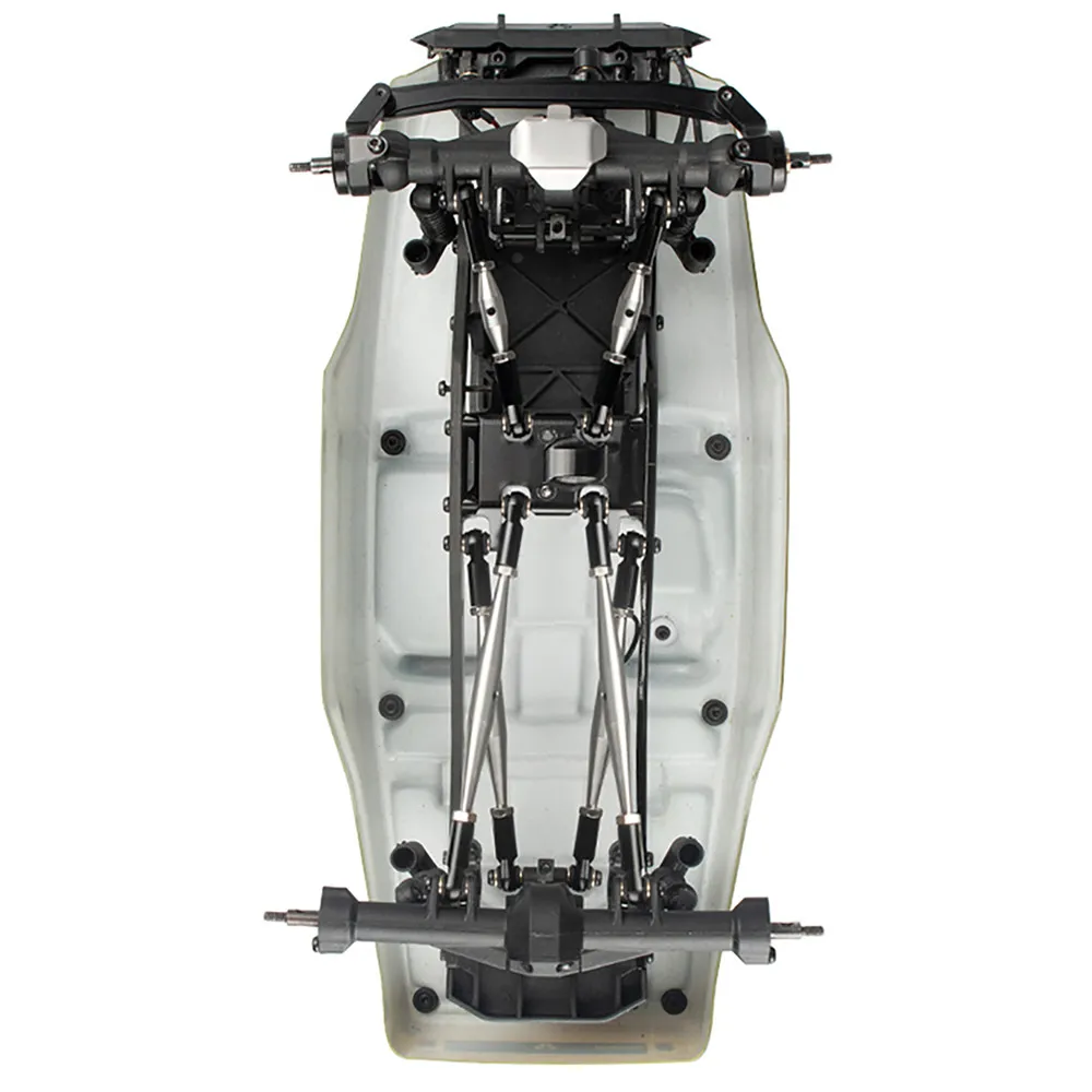 RC Car Stainless Steel Link Linkage Pull Bar Rod Set for Axial SCX24 ...